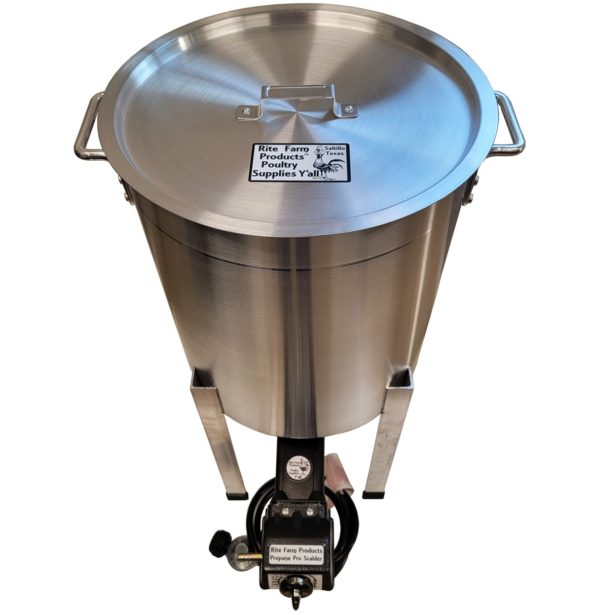 Propane 15 Gallon Pro Poultry Scalder Chicken MADE in the USA