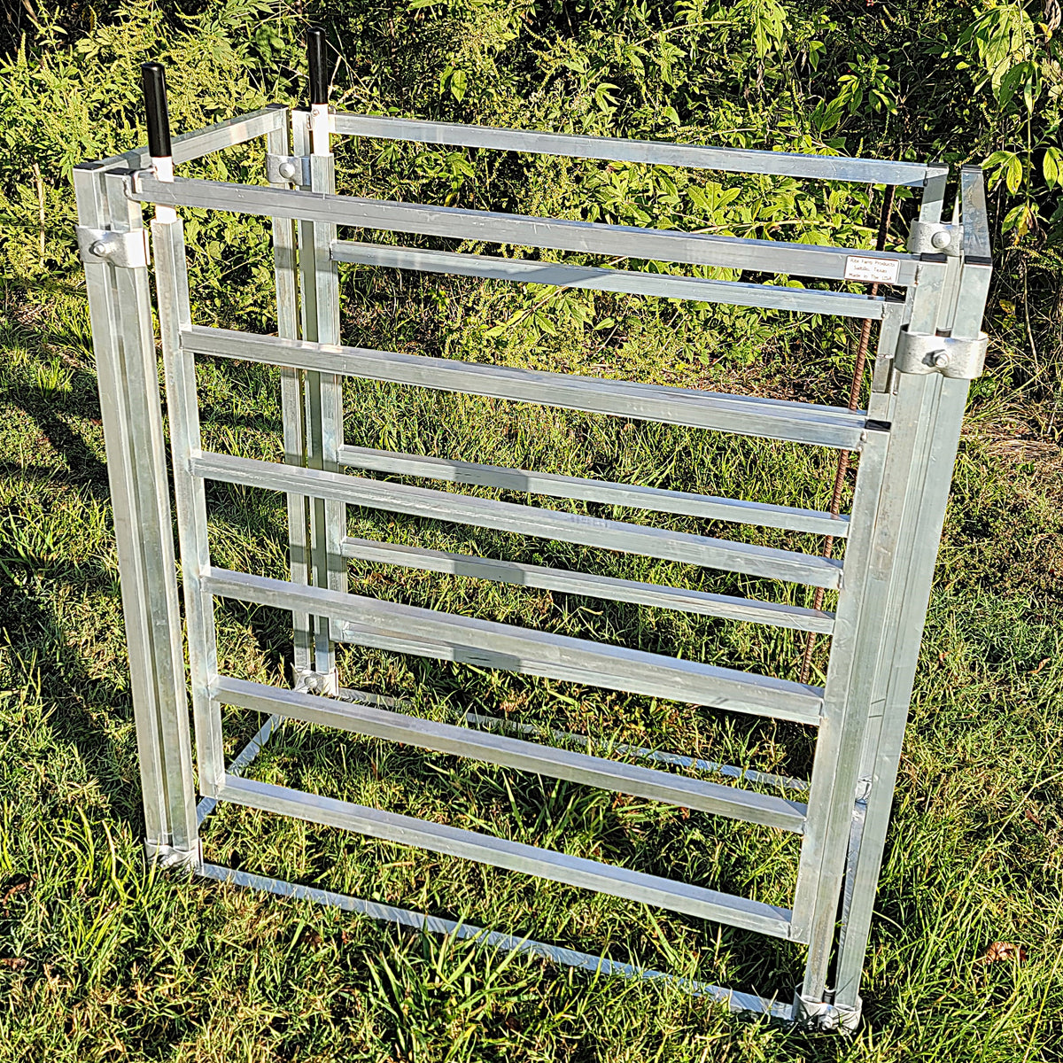 Aluminum 40-Inch-Tall Sheep & Goat 3 Way Sorter gate for Sorting Alley