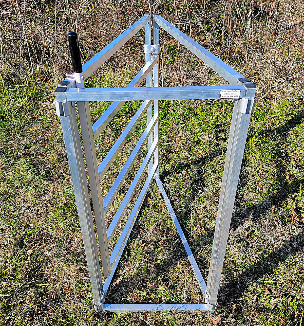 Aluminum 40-Inch-Tall Sheep & Goat 2 Way Sorter gate for Sorting Alley